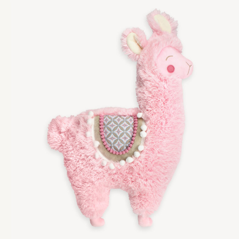 Knuffiges Lama nähen: Schnittmuster Lama "LALA" Kissenfigur | kullaloo